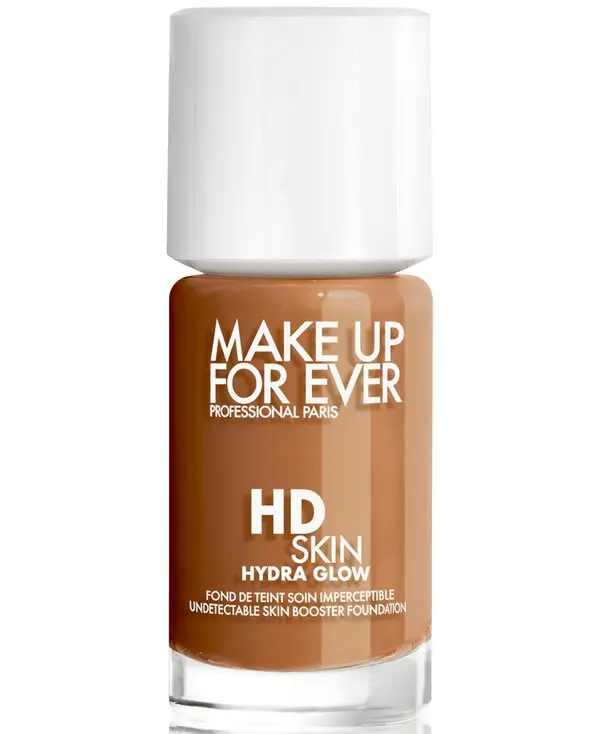 MAKE UP FOR EVER Hd Skin Hydra Glow Skincare Foundation With Hyaluronic Acid 1n00 Alabaster - 4n62 - Almondâ  - For Deep Skin With Neu